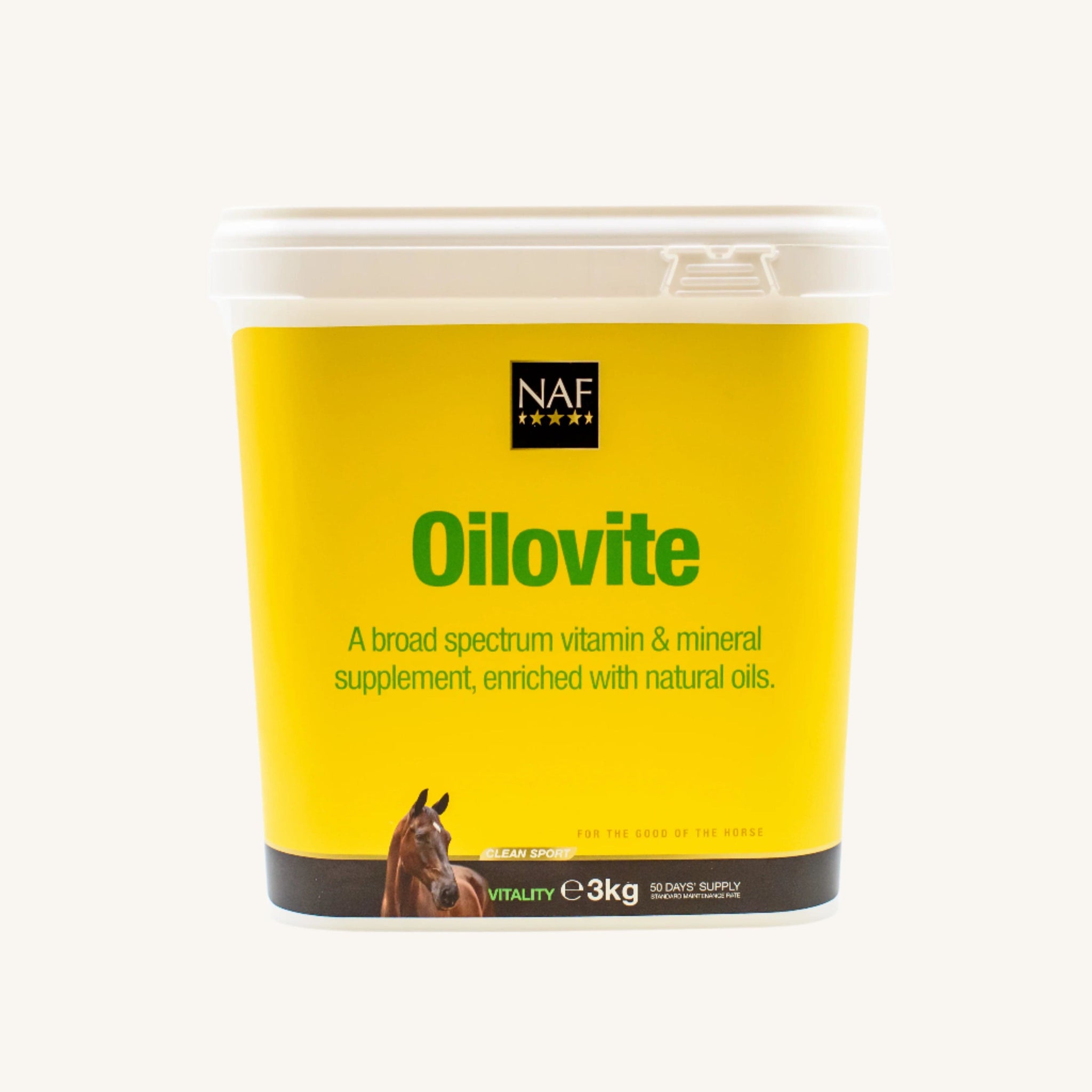 Oilovite | Vitamins & Minerals - NAF Equine